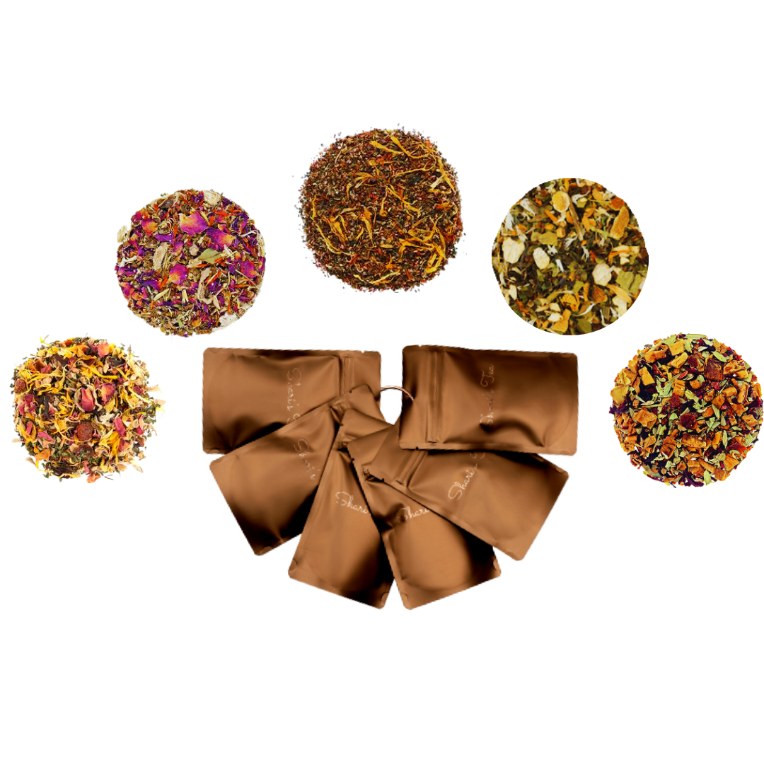 Shari's Tea To Go - Travel Friendly Loose Leaf Tea Kits - Malibu